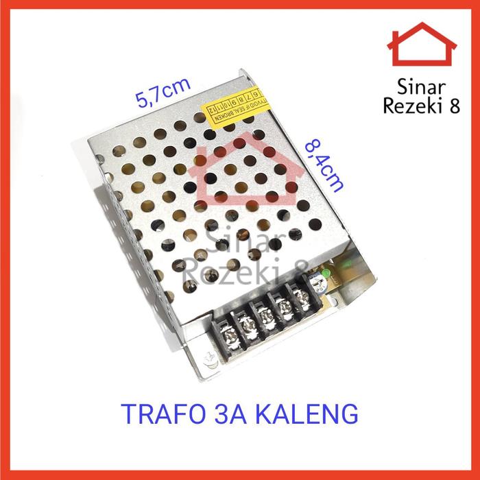 Jual Trafo 3A / 3 A 12V Power Supply LED Strip Adaptor Ampere Travo ...