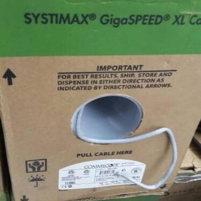 Jual KABEL UTP SYSTIMAX CAT 6 / KABEL LAN COMMSCOPE SYSTIMAX CAT 6 305M ...