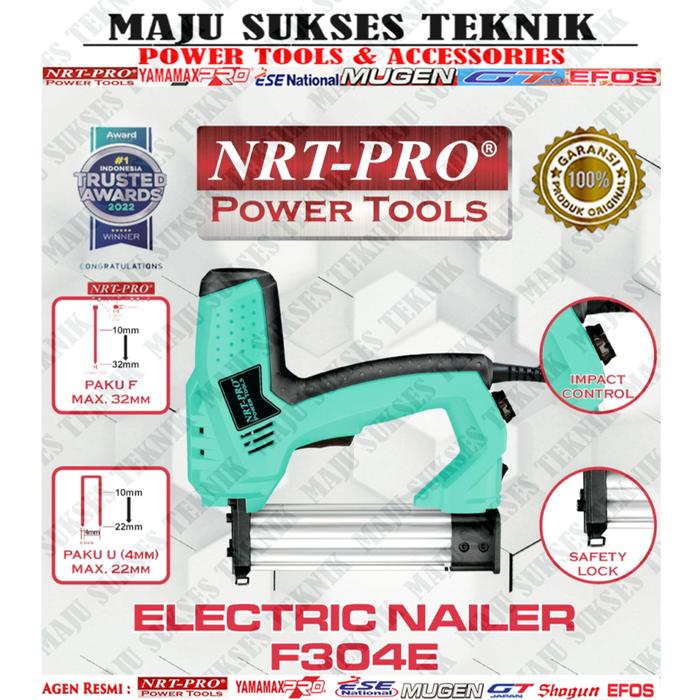 Jual NRT PRO F304E Mesin Paku Tembak Staples Elektrik / Electric Nailer Gun - Kab. Tangerang ...