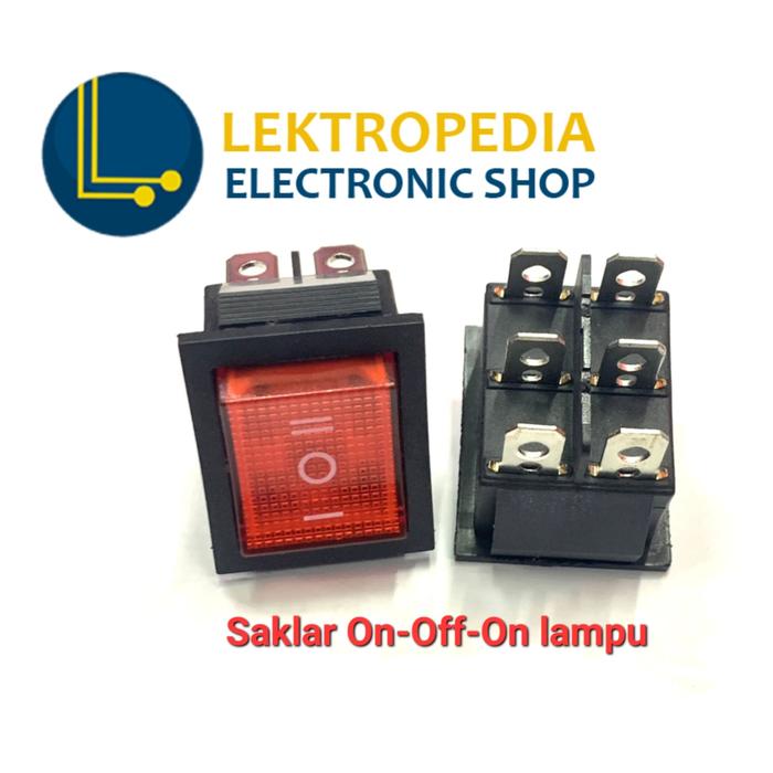Jual Saklar Besar on off on LAMPU 6pin 6p 6 pin Switch 3 posisi arah ...