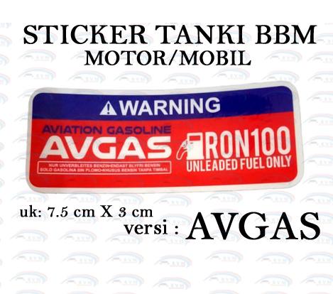 Jual STICKER STIKER TUTUP TANKI TANGKI BENSIN BAHAN BAKAR MOBIL MOTOR ...