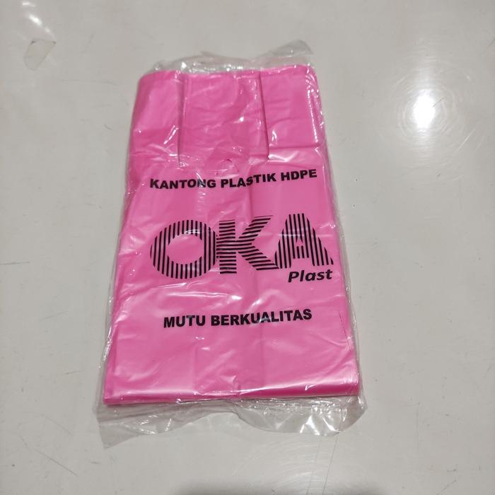Jual Kantong plastik HD 2 Gelas oz warna warni - kantong 2 Gelas - pink ...