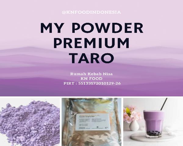 Jual Premium Powder Rasa Taro - Powder Taro Premium - Taro Powder - 1 ...