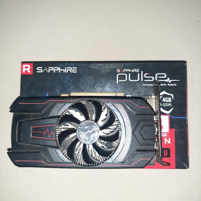 Jual SAPPHIRE RX 560 4GB GDDR5 128BIT, Ready for Gaming. - Kota Bekasi ...