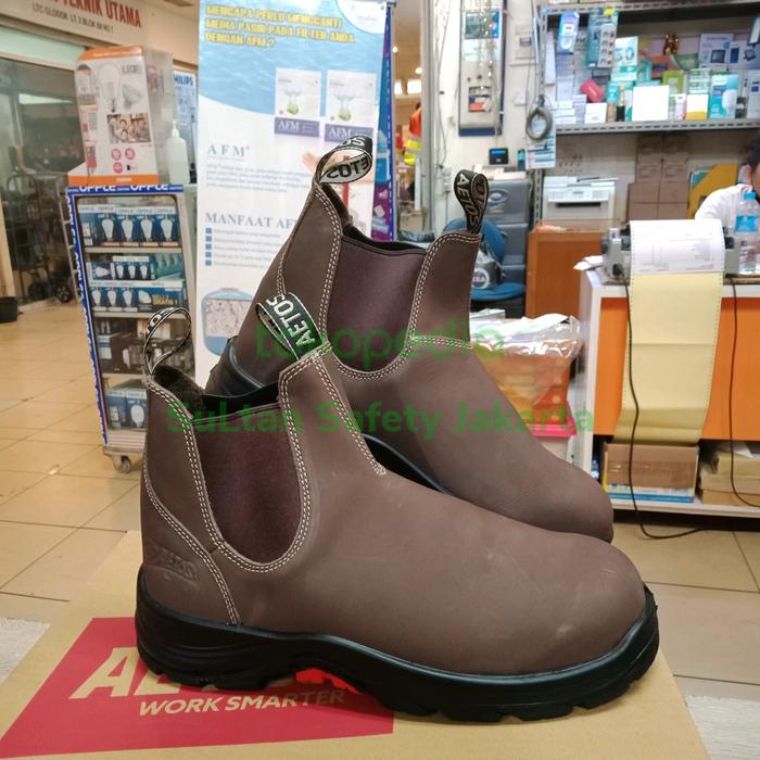 Jual Sepatu safety Aetos copper Mocca asli original - 43 - Jakarta ...