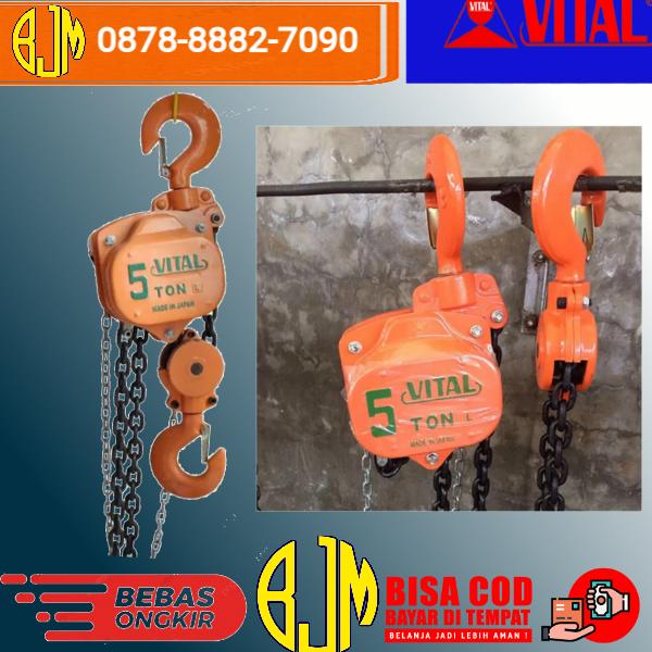 Jual CHAIN BLOCK 5 TON X 5 METER VITAL MADE IN JAPAN - Jakarta Barat ...