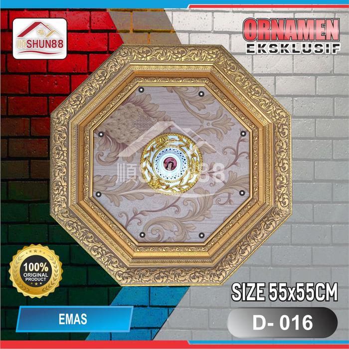 Jual Ornamen Lampu PVC / Ornamen Plafon PVC D-016 - Kota Tangerang - Soonly | Tokopedia