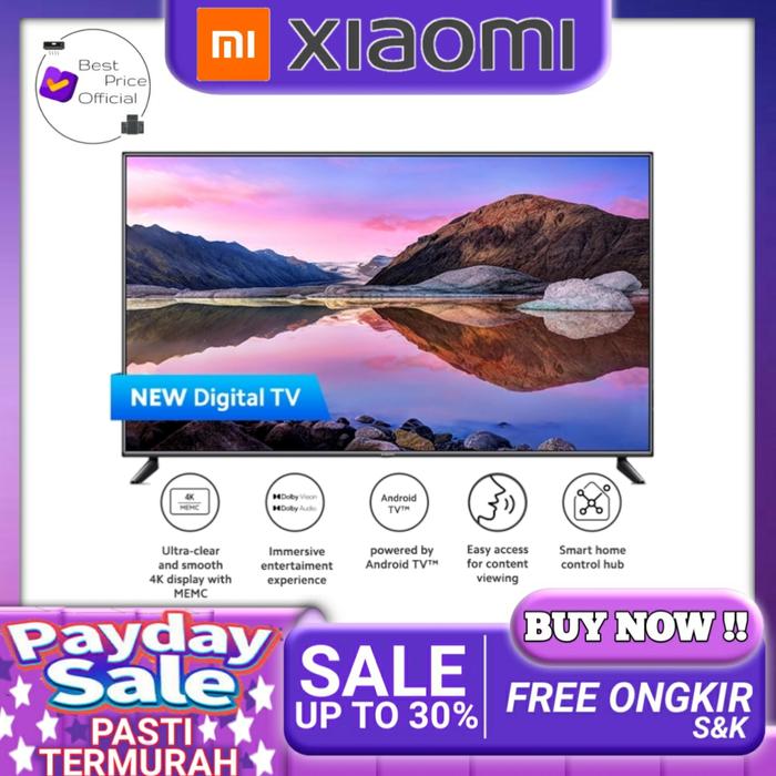 Jual Xiaomi Mi TV P1E 65 Inch Led Smart TV Android 4K UHD MEMC Dolby Vision - Jakarta Timur ...