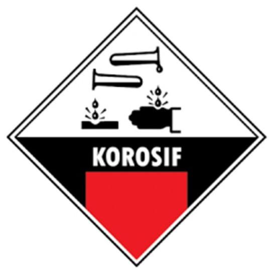 Jual Stiker sign 15x15cm KOROSIF simbol Limbah B3 - Jakarta Utara - SGG ...