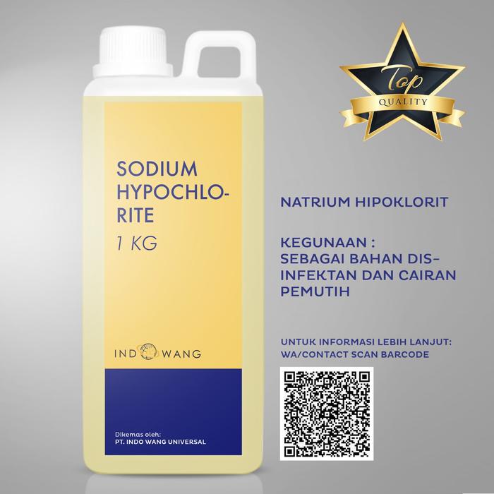 Jual Sodium Hypochlorite / Natrium Hipoklorit - 1 KG - Kota Pekanbaru ...