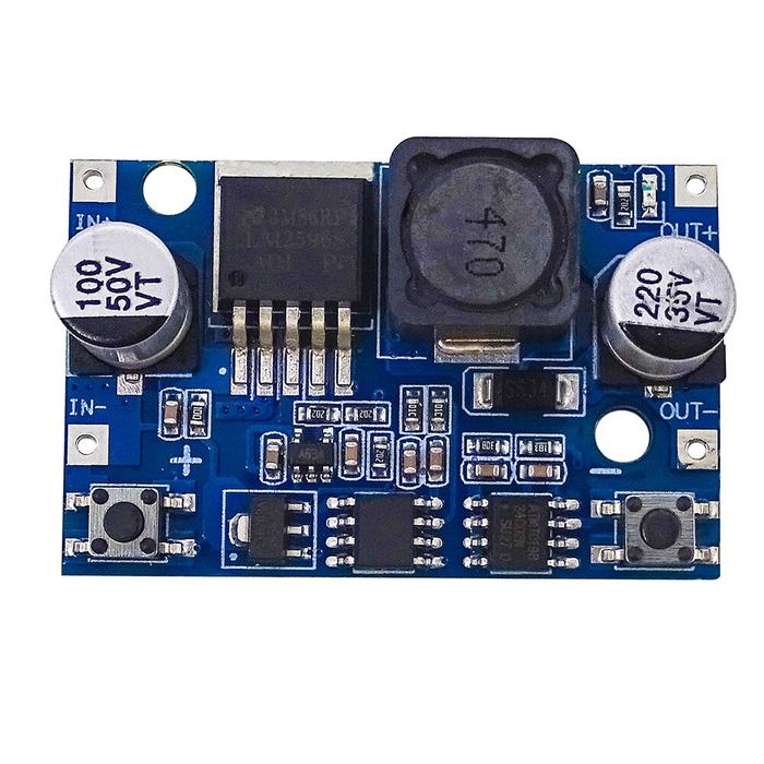Jual Module CNC Stepdown 3A Digital Stepdown LM2596 Step Down 0-30V DC ...