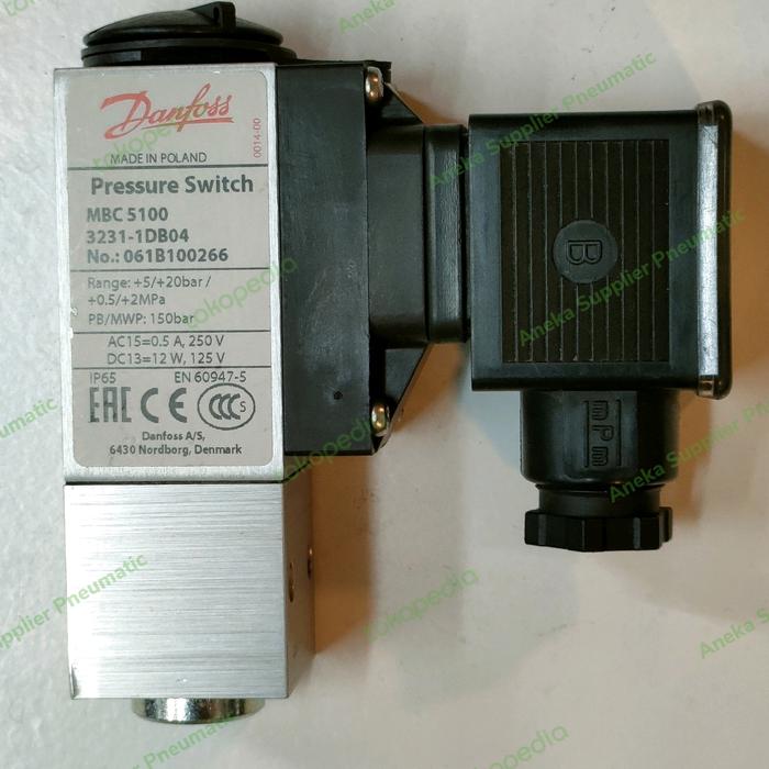 Jual Pressure Switch DANFOSS.. MBC 5100 5 - 20 bar model Flanges - Jakarta Barat - Aneka ...