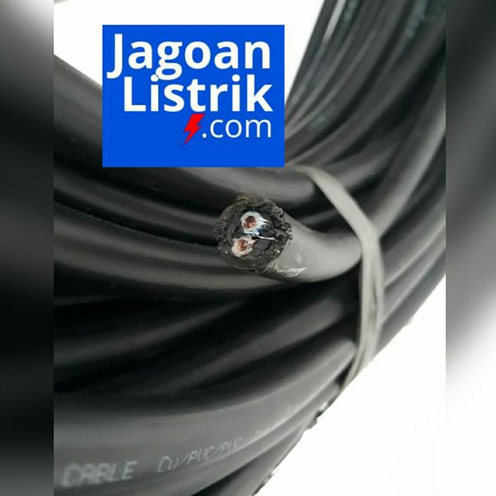 Jual Kabel Listrik Kawat NYY 2x4 mm Supreme Hitam Ecer - Kota Surabaya ...
