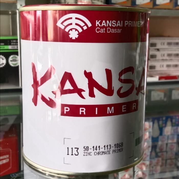 Jual KANSAI CAT MENI BESI 113 ZINC CHROMATE 113 PRIMER GREEN ( 1 kg ...