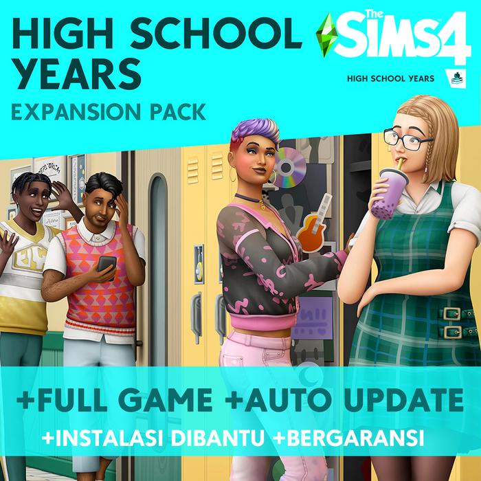 Jual The Sims 4 High School Years Base Game ALL DLC PC - DVD - Kota ...