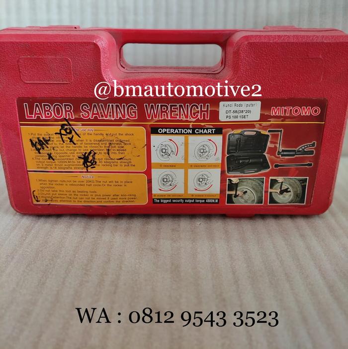 Jual KUNCI IMPACT MANUAL / KUNCI TORSI RODA (38×20) MITOMO - Kab ...