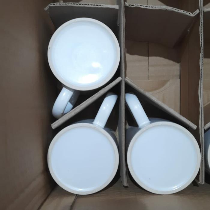 Jual Mug White | Mug Keramik Polos | Gelas Keramik Putih SQ One | DinaR ...