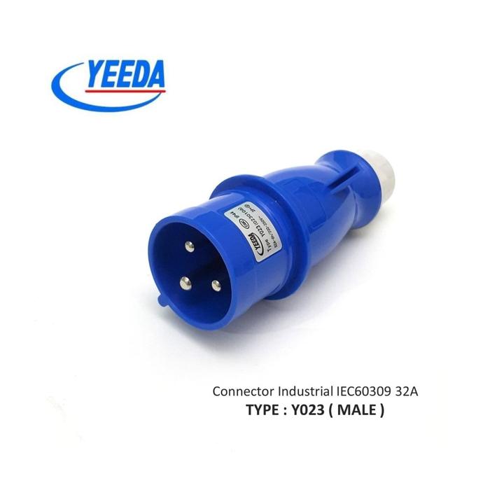 Jual Single Phase Connector IEC309 2P+E, - 16A Male - Kota Bekasi ...