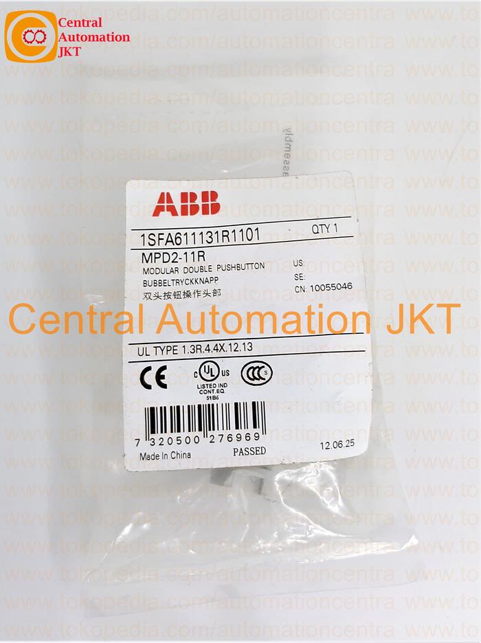 Jual ABB BUTTON MPD2-11R Modular Double MPD2 11R - Kota Batam - Central Automation JKT | Tokopedia