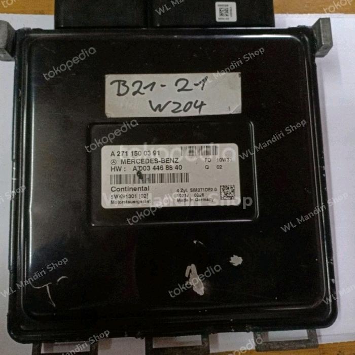 Jual ECU ENGINE MERCEDES BENZ M271 W204 / W212 C200 C250 E200 C250 ...