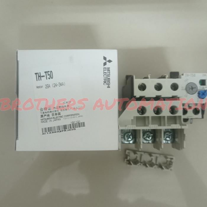 Jual Thermal Overload Relay TH-T50 29A (24-34A) Mitsubishi - Jakarta ...