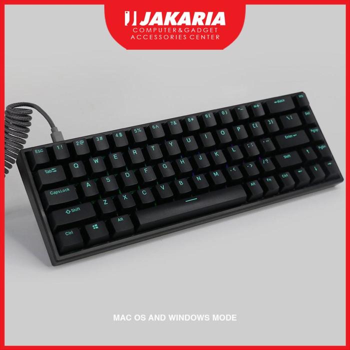 Jual Rexus Daiva Max D68-SF South Facing Mechanical Gaming Keyboard 60% ...