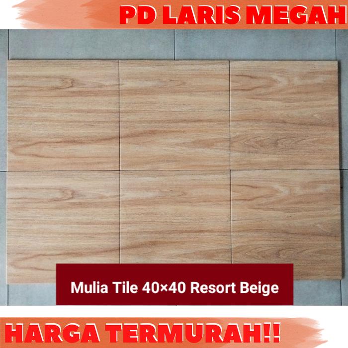 Jual Keramik Mulia Tile 40x40 Resort Beige Isi 6 - Kab. Garut - PD ...