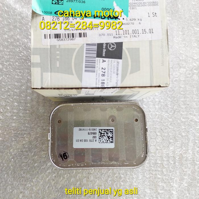 Jual Oil cooler mesin mercy mercedes benz CLS 63 W218 M157 original ...