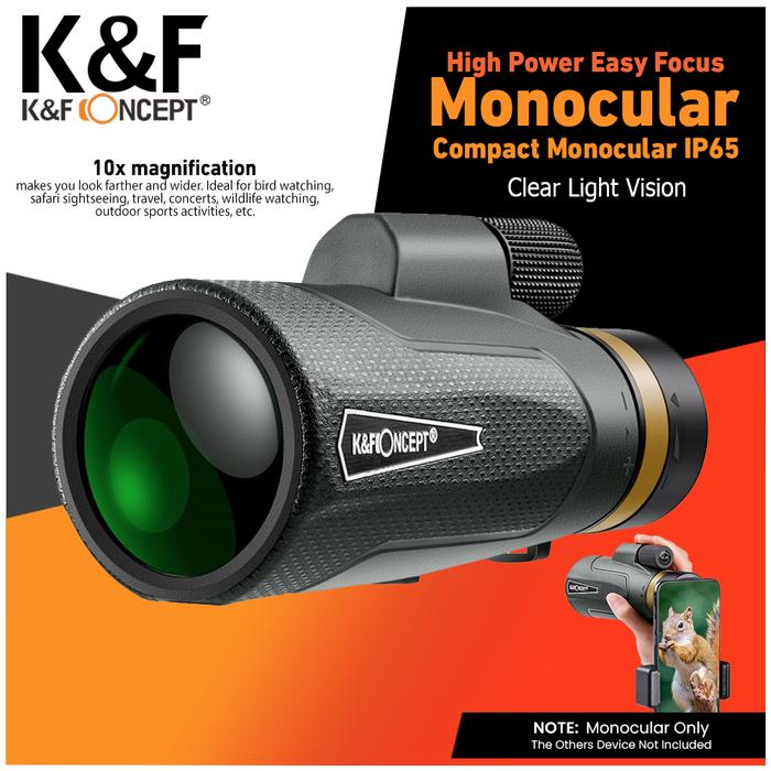 Jual KNF Concept Compact Monocular 12x50 with Easy Focus - YH1250 ...