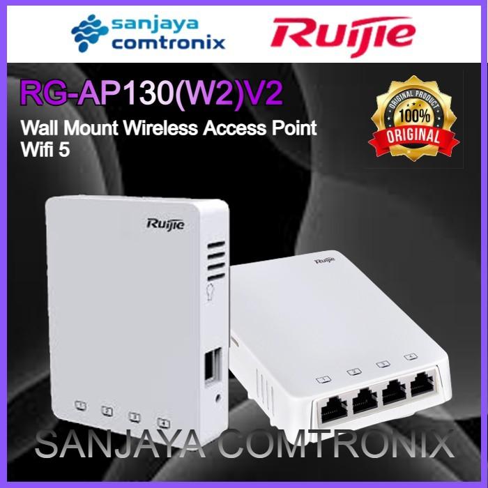 Jual Ruijie RG-AP130(W2) V2 Wall Mount Wireless Access Point Wifi 5 ...