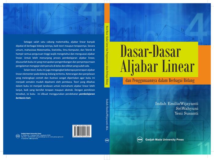 Jual Dasar-dasar Aljabar Linear Dan Penggunaannya Dalam Berbagai Bidang ...