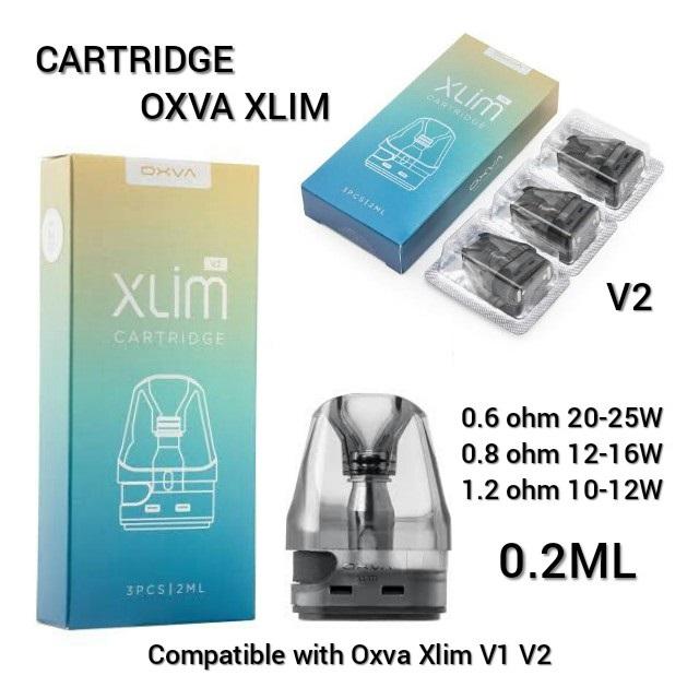Jual SATUAN Cartridge OXVA XLIM V2 1.2 Ohm Catridge Pod Replacement ...
