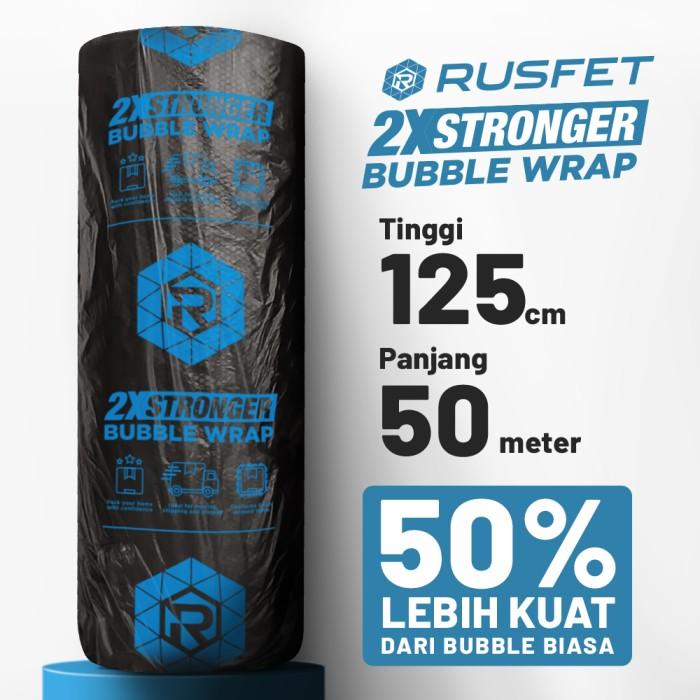 Jual PLASTIK BUBBLE BUBLE BABEL WRAP ROLL HITAM SPESIAL 125CMx50M ...