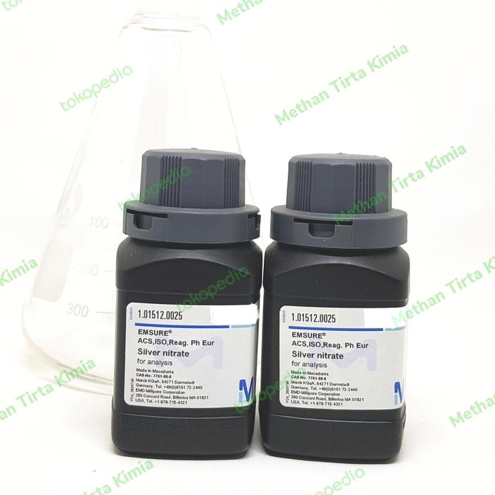 Jual Silver nitrat merck || silver nitrate 1.01512.0025 perak nitrat - Kota Bekasi - Methan ...
