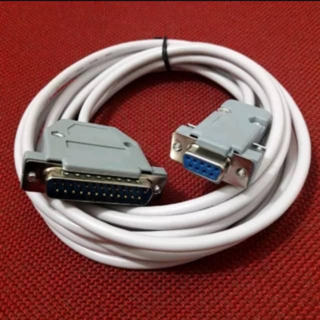 Jual Kabel Printer Serial DB9 Female - DB25 Male Epson TMU 200 TMU220D ...