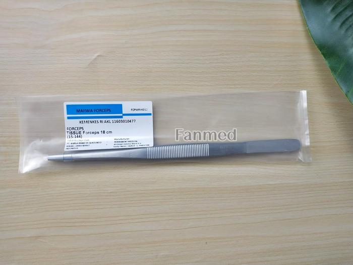 Jual MARWA Pinset Chirurgis Pincet Chirugis Cirurgis Tissue Forcep 18 ...