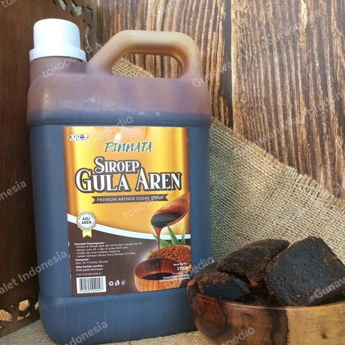 Jual Sirup Gula Aren Premium | Arenga Palm Syrup Pinnata Kemasan 5000 ...