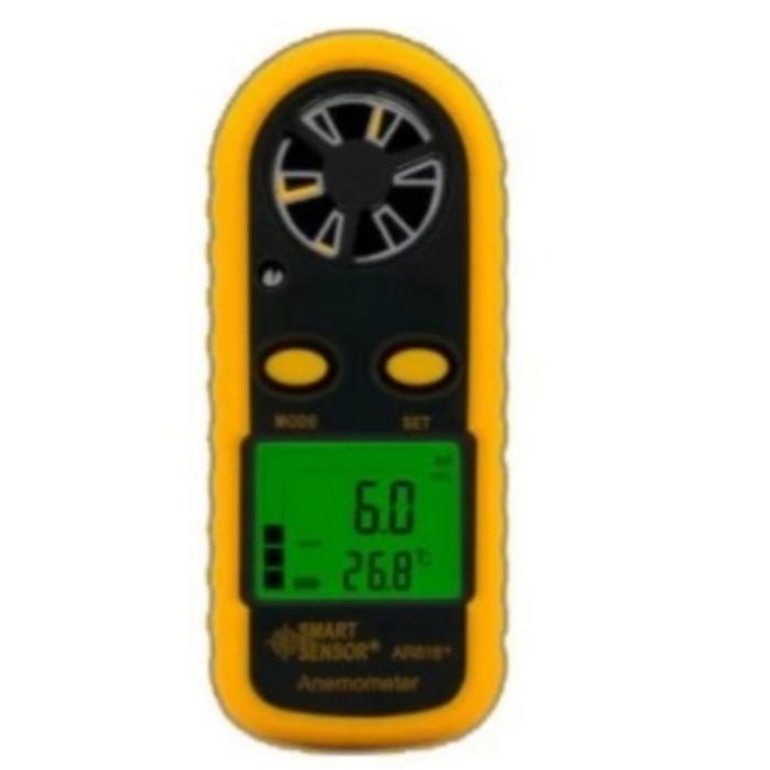 Jual Digital Anemometer SMART SENSOR A918 Pengukur Kecepatan Angin ...