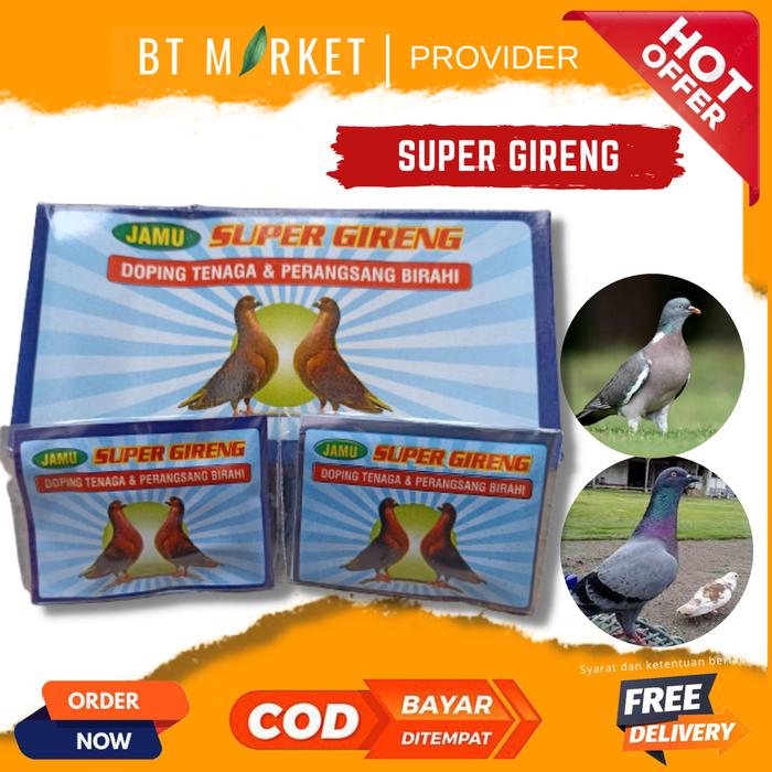 Jual Jamu burung Dara Super Gireng Doping Tenaga Dan Penambah Birahi ...