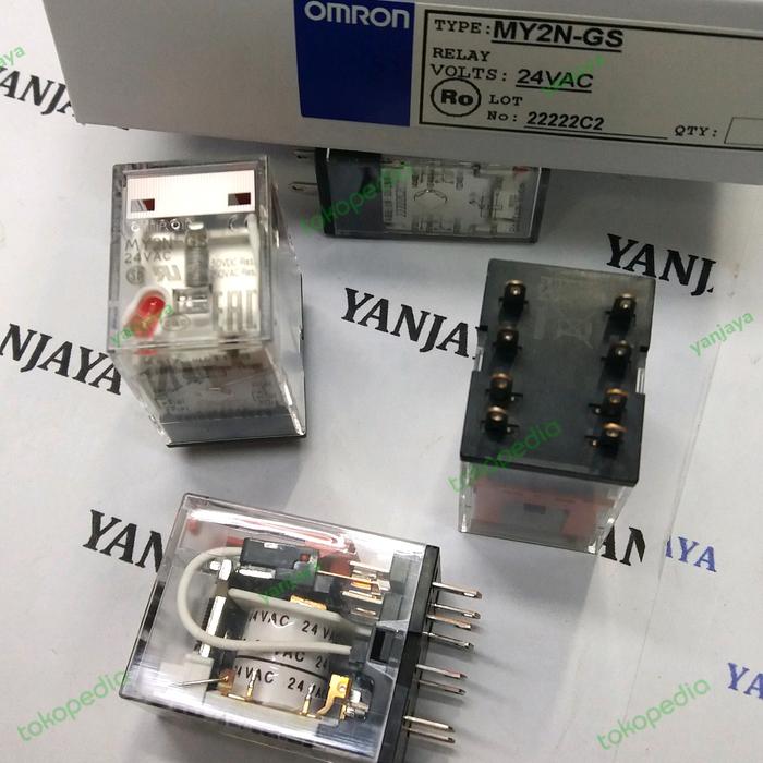 Jual RELAY MY2N GS 24VAC OMRON ORIGINAL - Jakarta Pusat - yanjaya ...