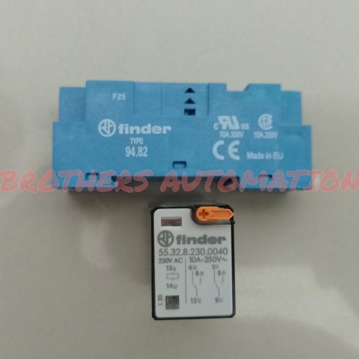Jual Relay 55.32.8.230.0040 230Vac Finder - Jakarta Barat - Brothers Automation | Tokopedia