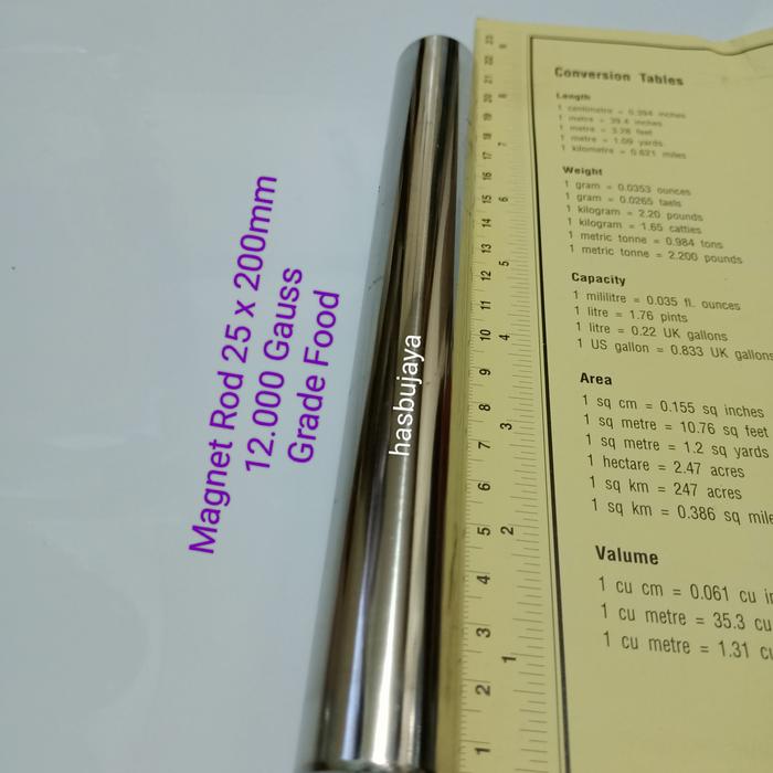 Jual Magnet Separator Silinder 25mm x 200mm Neodymium - Jakarta Pusat ...