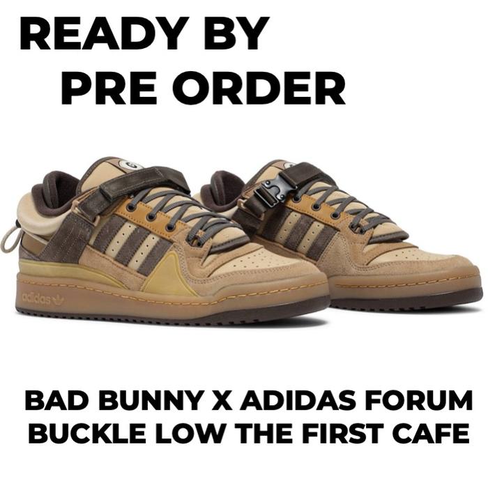 Bad Bunny X Adidas "The First Cafe" Stylish Sneakers, Adidas Shoes ...