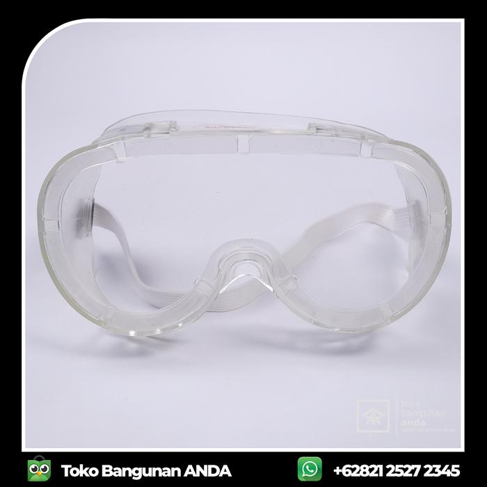 Jual KACAMATA GERINDA SAFETY GOGGLE WIPRO BENING TRANSPARAN - Kota ...