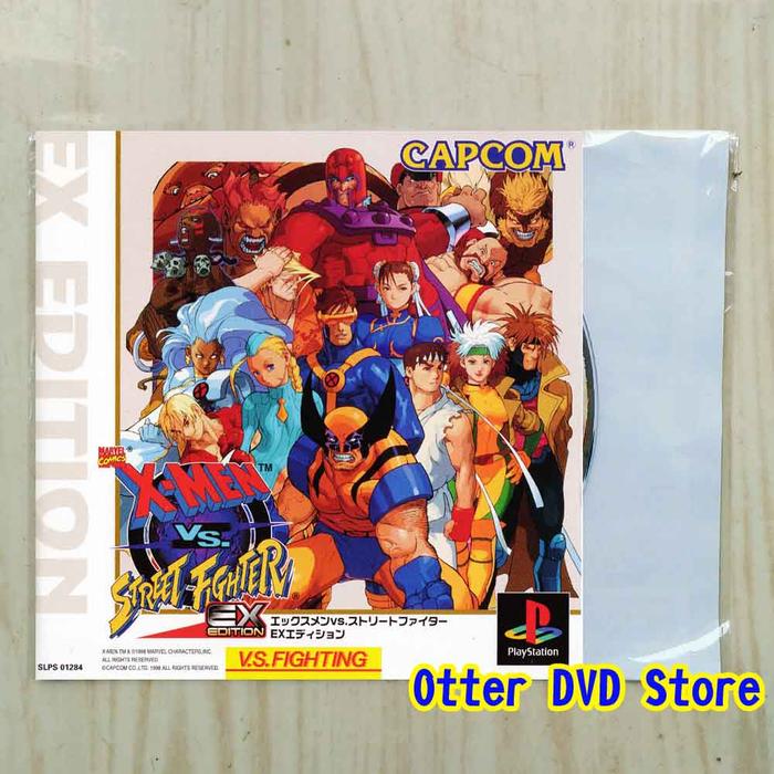 Jual Kaset CD Game Ps1 Ps 1 XMen X Men X-Men vs Street Fighter EX Edition - Kab. Tangerang ...