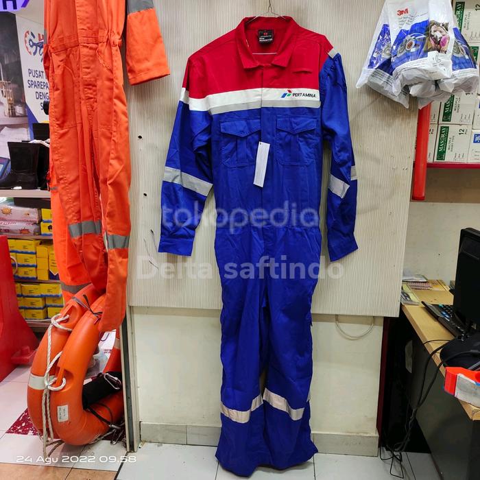 Jual Wearpack Pertamina Nomex iiia Coverall Aramid anti Api Original ...