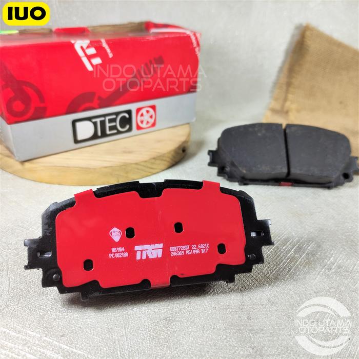 Promo Kampas Rem Yaris S New Yaris TRD Vios G Brake Disc pad TRW ...