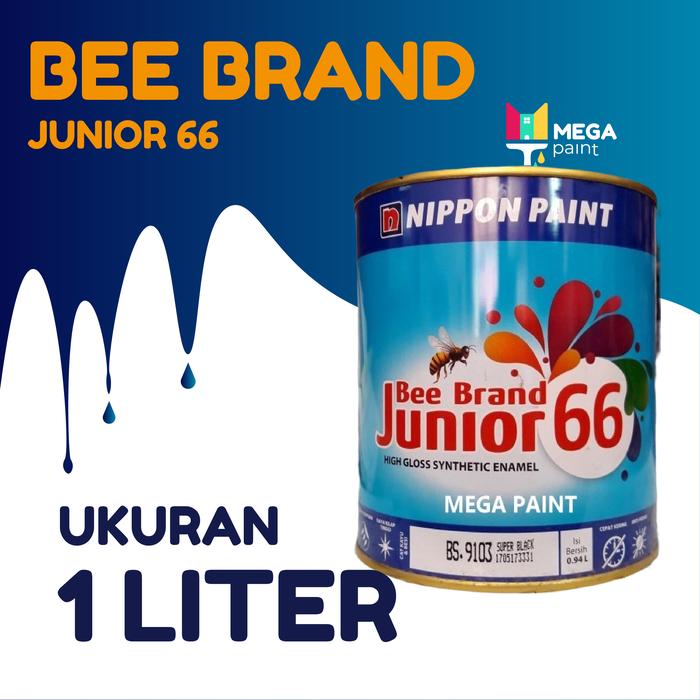 Jual CAT KAYU DAN BESI BEE BRAND JUNIOR 66 NIPPON PAINT 1 LITER - Jakarta Barat - Mega Paint ...