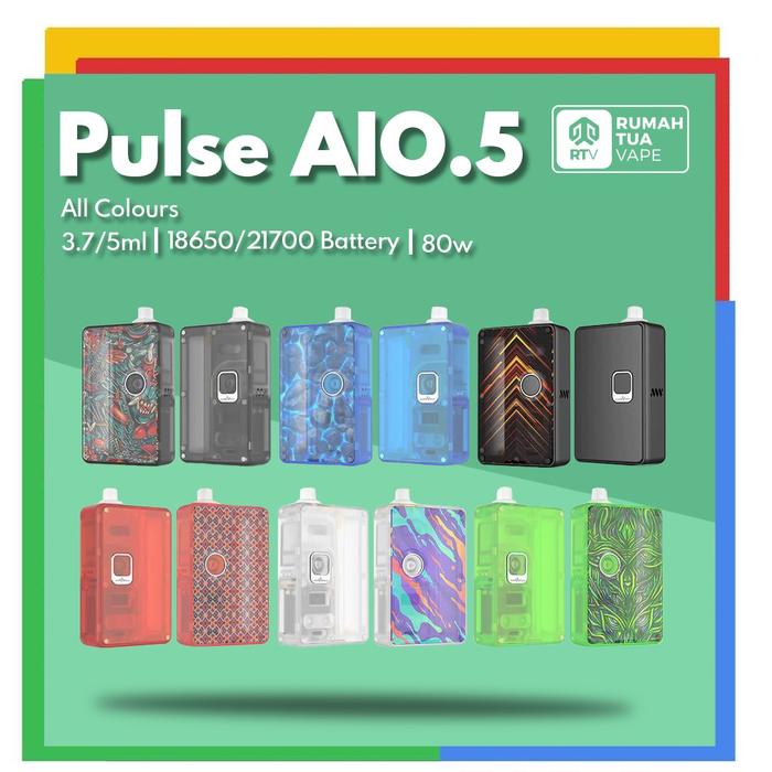 Jual NEW PULSE AIO.5 KIT STANDAR VERSION BY VANDY VAPE - Jakarta ...