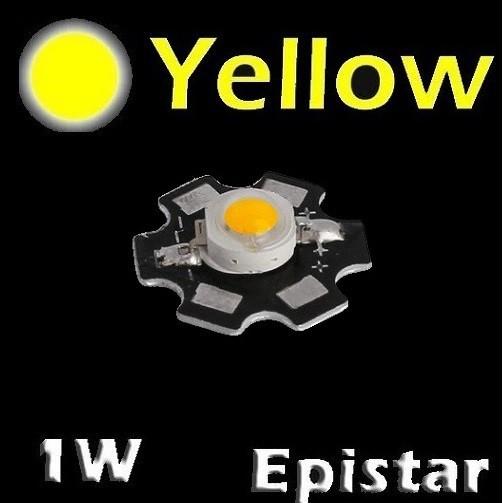 Jual +PCB High Power LED 1W Kuning EPISTAR Genuine HPL 1W Yellow ...